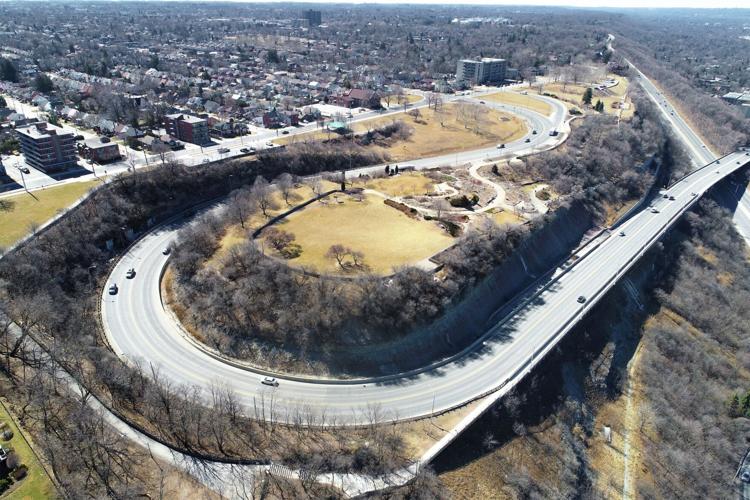 Drone’s-eye view of Sam Lawrence Park
