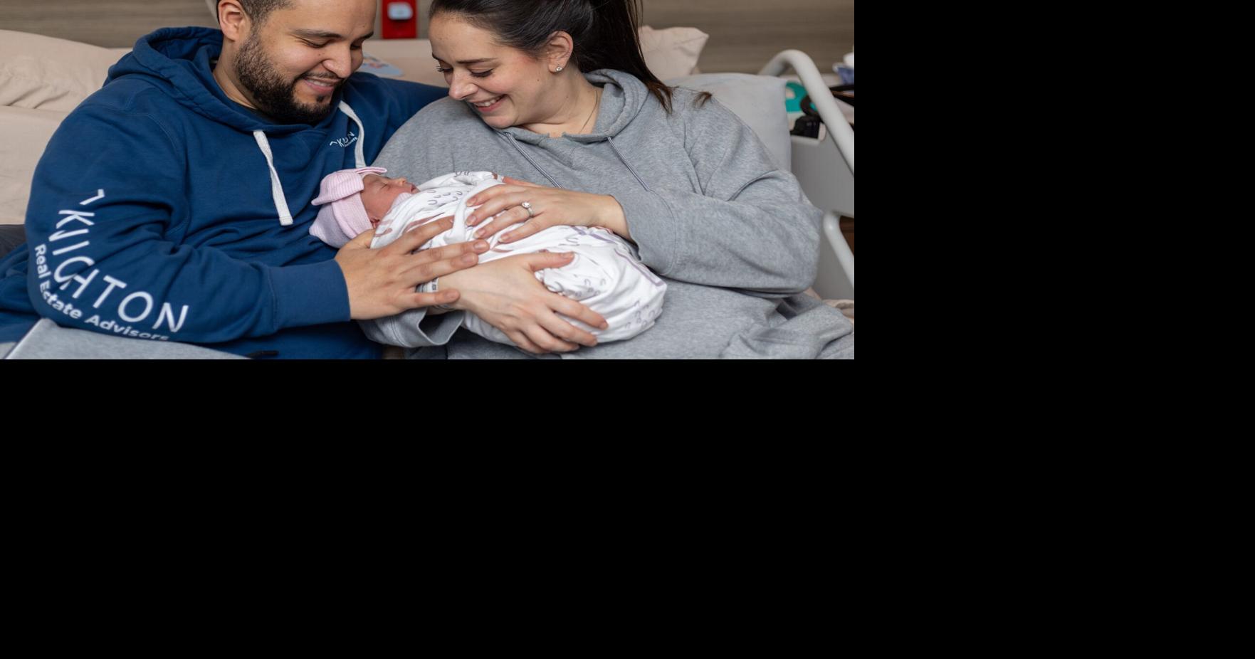 Miller family welcomes Hamilton’s first baby of 2025