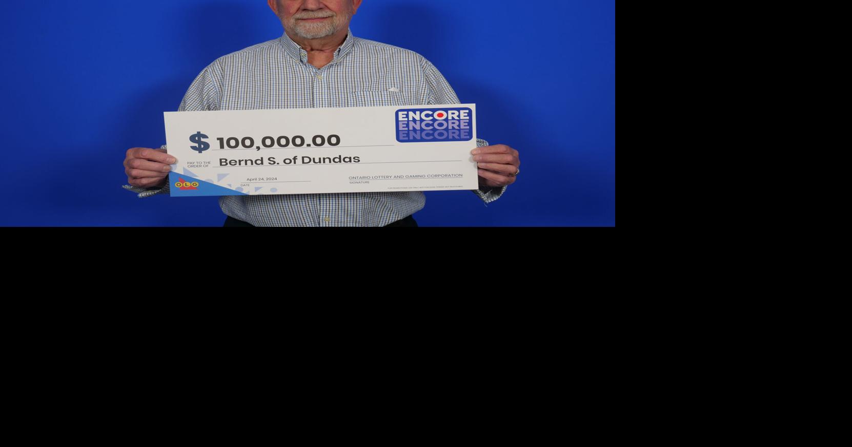 Two Hamiltonians win big in separate OLG lottery wins
