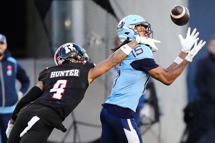 Receiver Makai Polks returns to the CFL's Toronto Argonauts