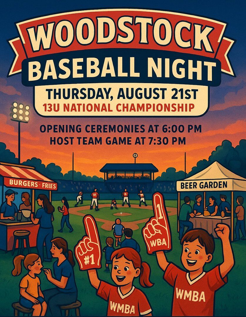 Woodstock hosting another U13 national baseball tournament