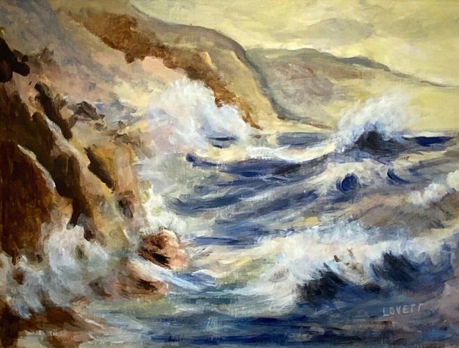 Frances Lovett was still creating art as a centenarian