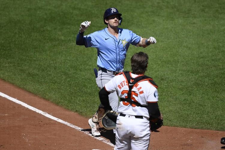 Jonny DeLuca homers to carry Rays past Orioles 2-0
