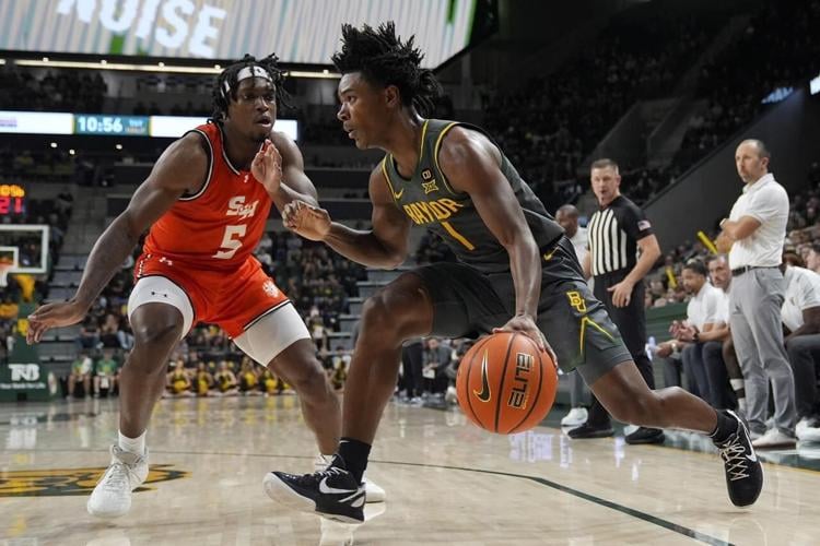 No. 12 Baylor has 7 players in double figures in 104-67 win over Sam ...