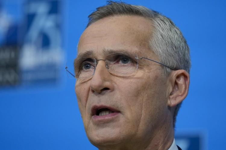 Jens Stoltenberg will wrap up a NATO summit for a final time at the helm