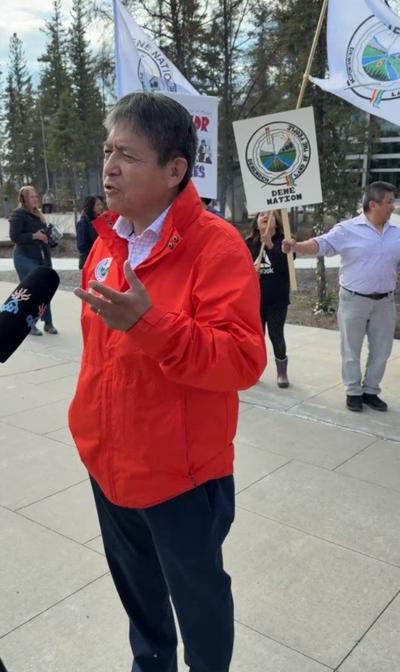 Dene Nation rallies against Alberta separatism