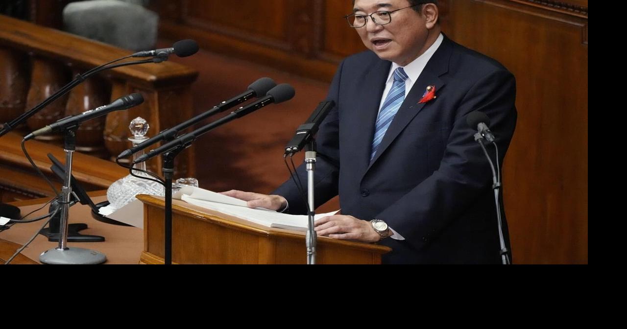Japan's new leader expresses regret for governing party slush fund ...