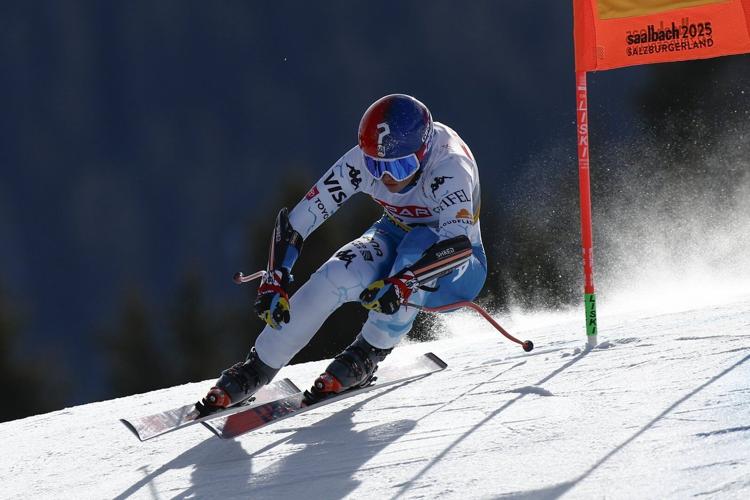 US skier Lauren Macuga shows off her 'weird dance moves' to celebrate ...