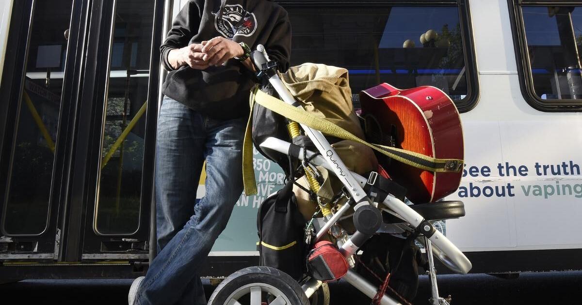 Busker Jason Collings travels around Hamilton and Burlington ‘to make ...