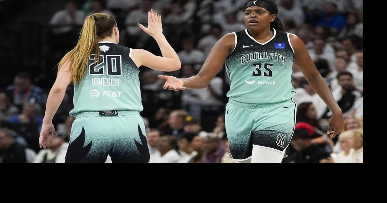 New York Liberty basketball team honored with ticker-tape parade in ...