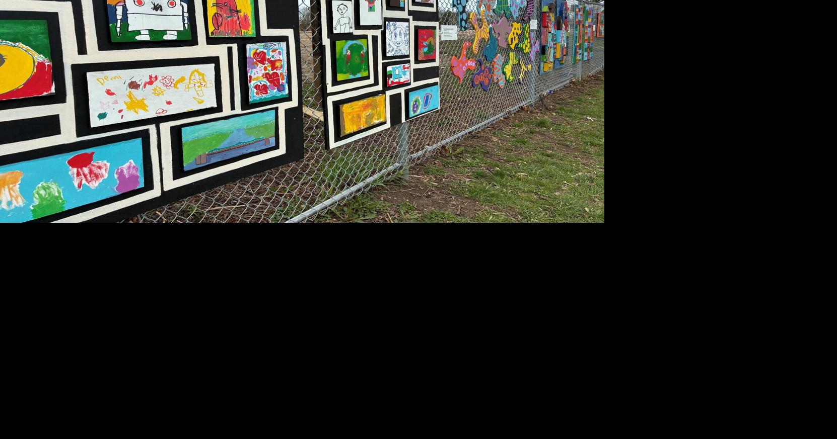 Hamilton student artwork on display around Jamesville site