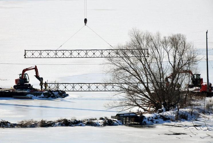 Valley Inn Road bridge gets dismantled