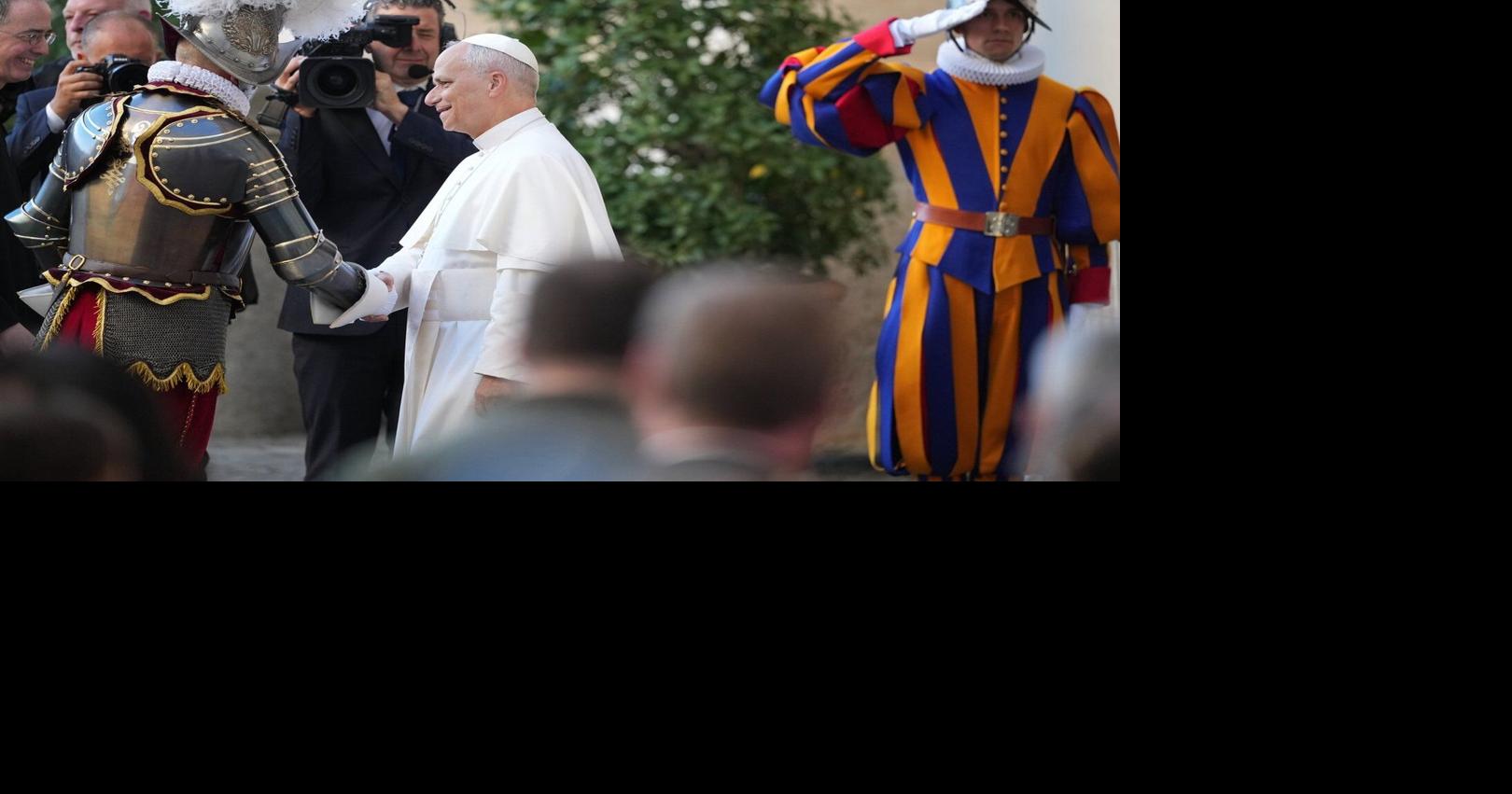 Pope lends star power to Swiss Guards swearing-in ceremony as his army ...