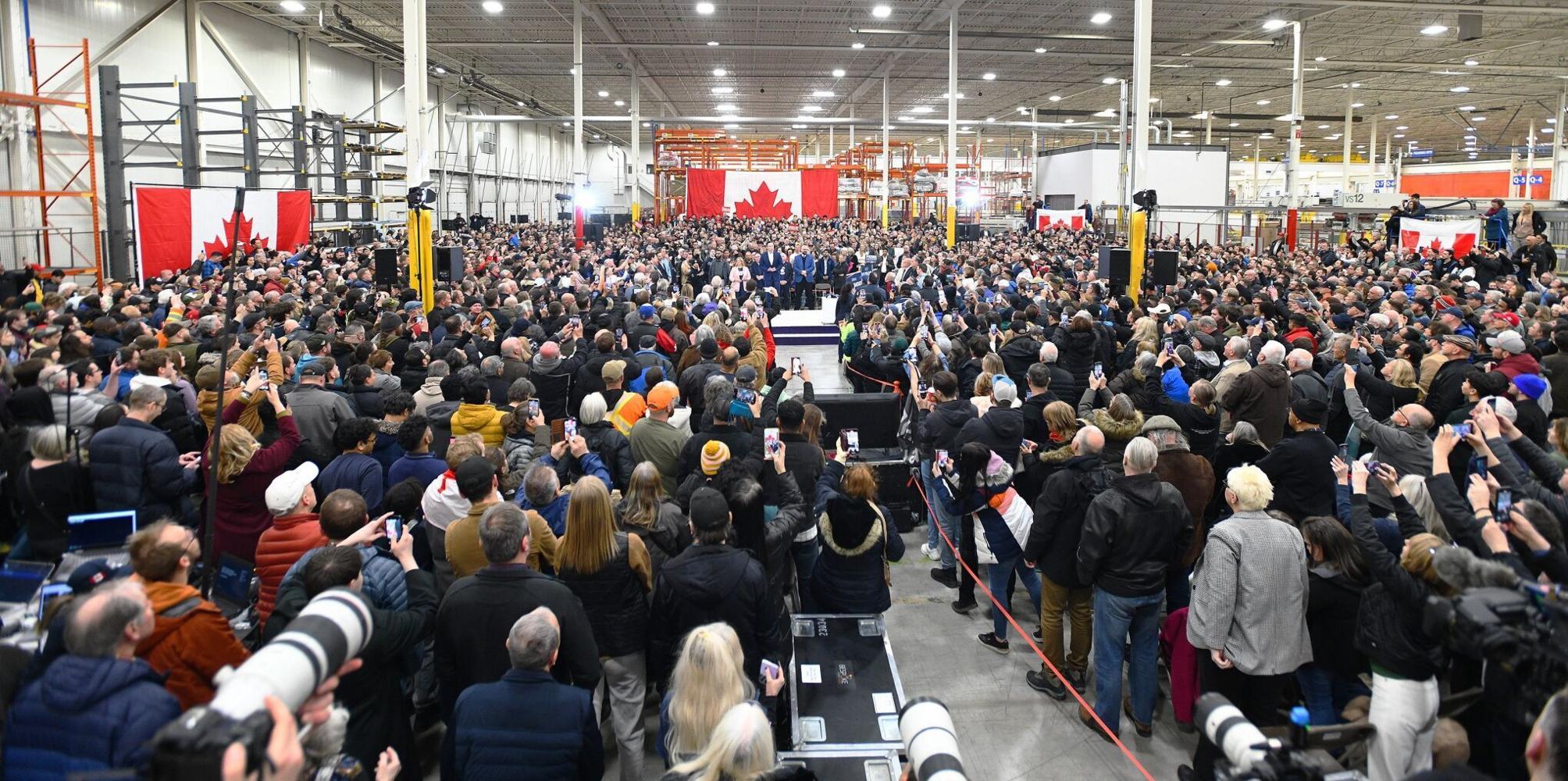 Poilievre’s Conservative rally draws thousands in Hamilton