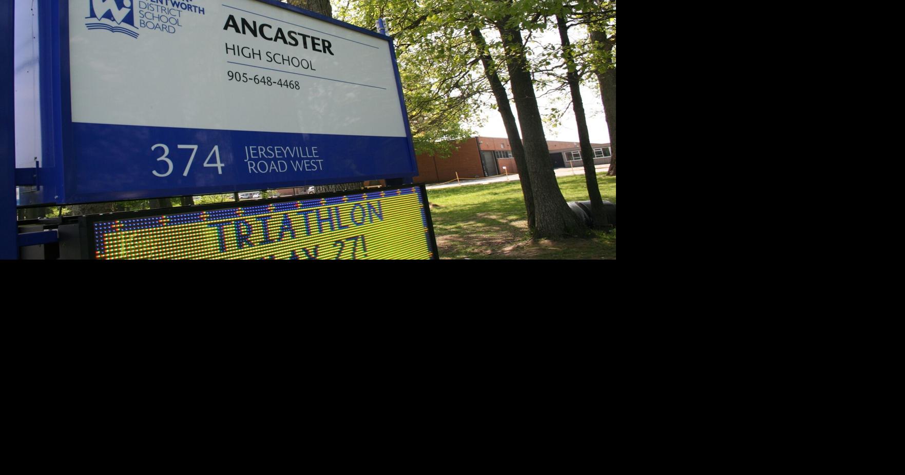 School closures prompt Ancaster secondary boundary review