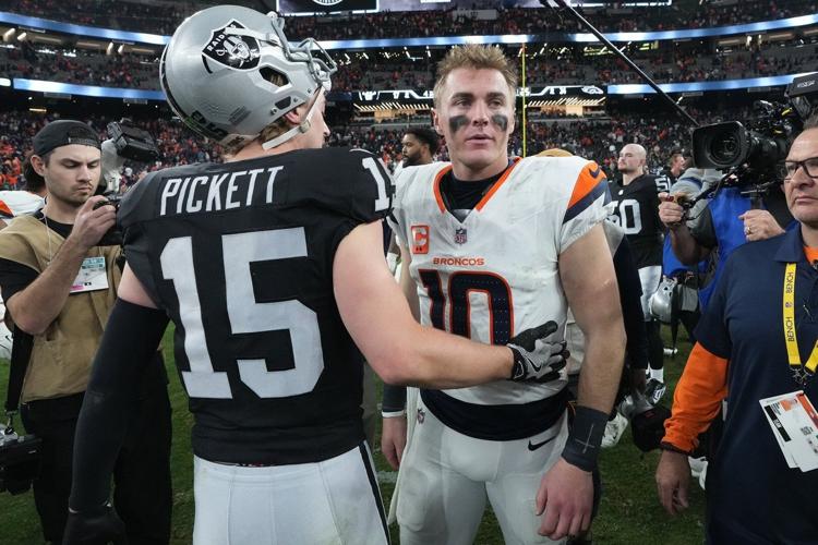 Bo Nix unfazed by underdog status as Broncos, winners of 10 straight ...