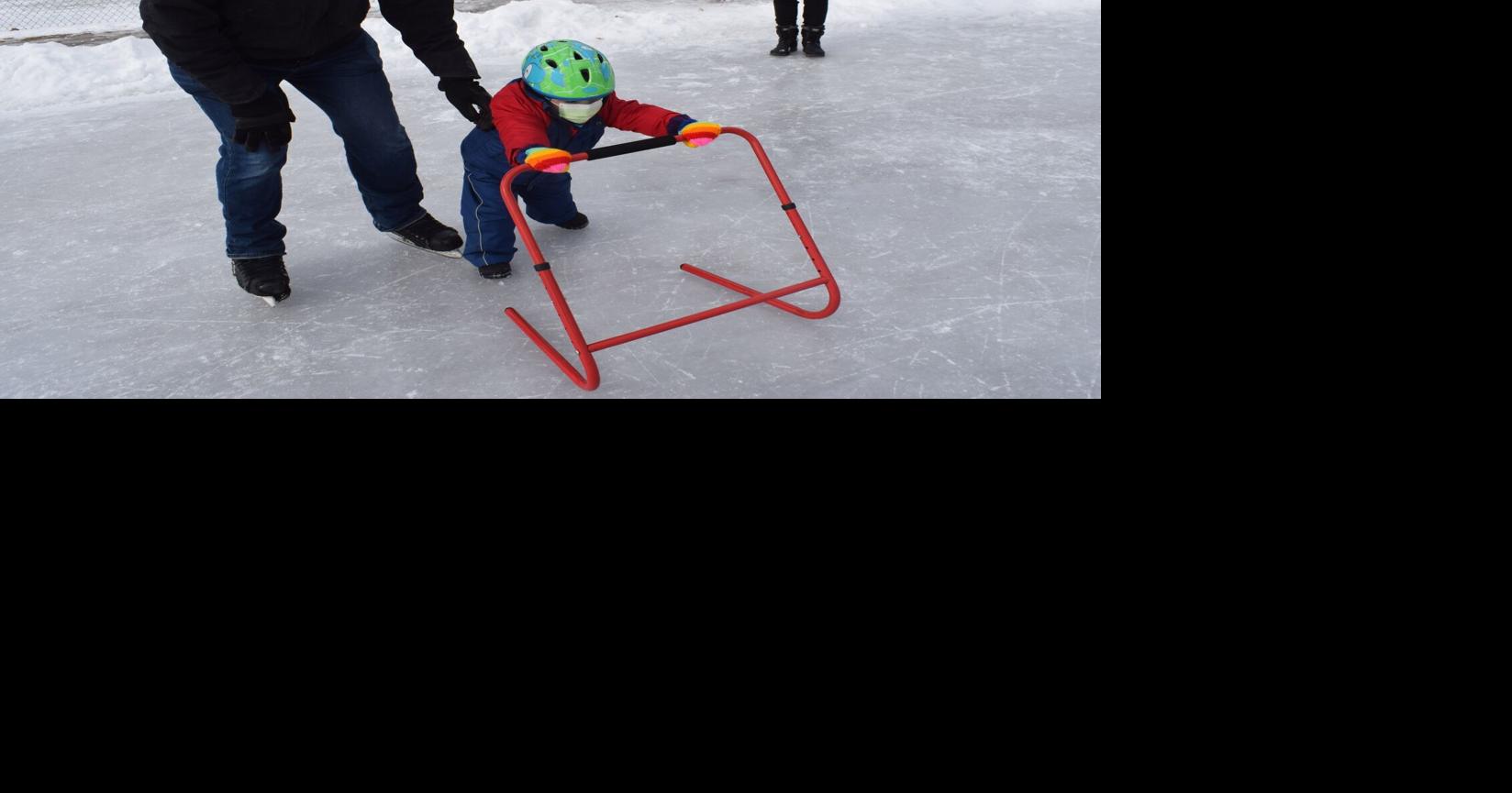 Outdoor skating rink open at Eastmount Park on Hamilton Mountain