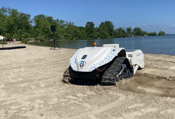 Canada's first beach cleaning robot is coming to Ontario parks this summer