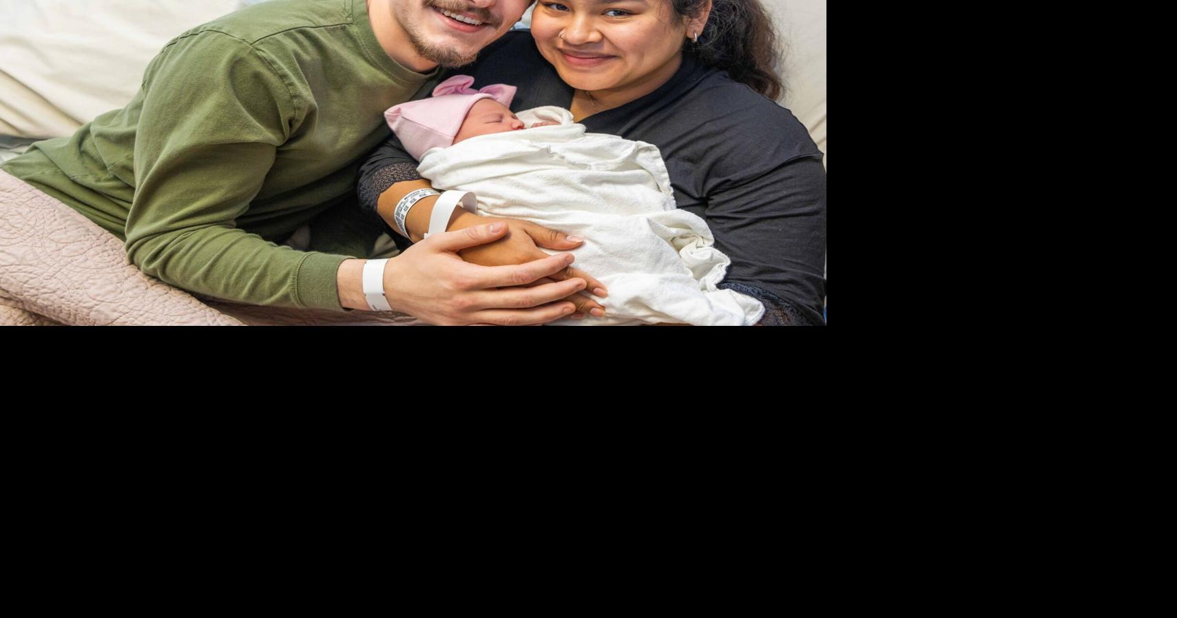 Mila is first new baby of 2024