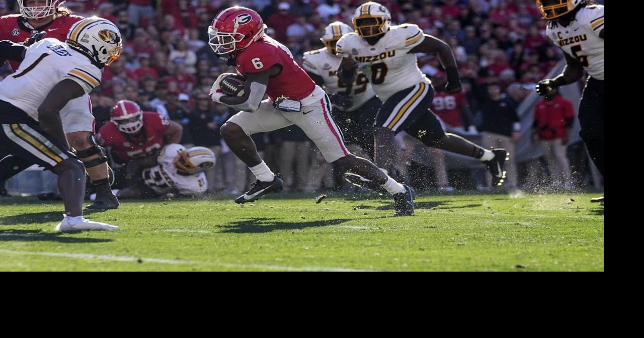 Stackhouse has key late pick as No. 1 Georgia holds off No. 14 Missouri ...