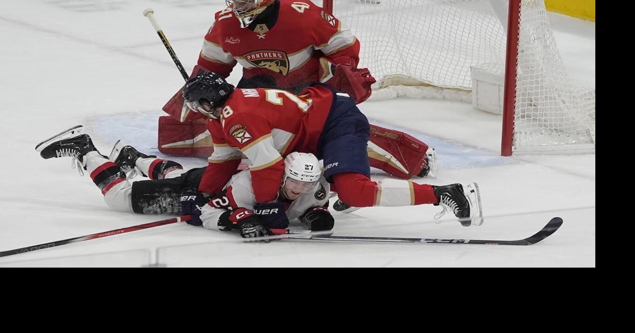 Stolarz helps Panthers blank Senators 2-0