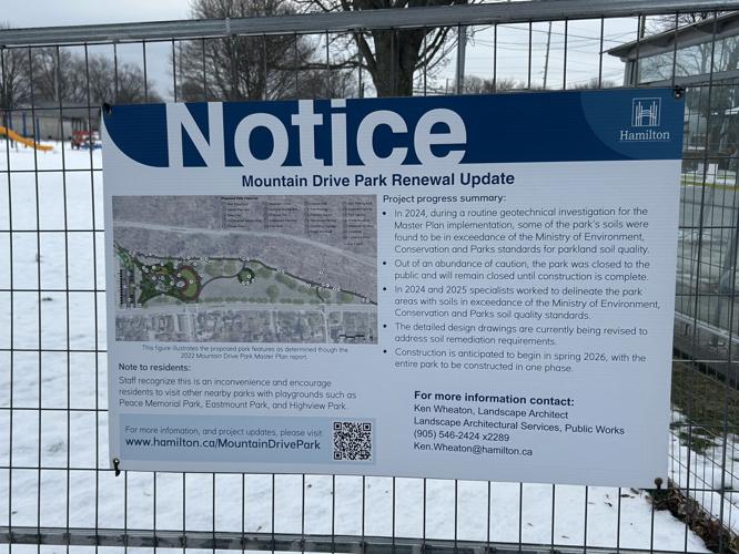 Mountain Drive Park redevelopment expected to start in 2026