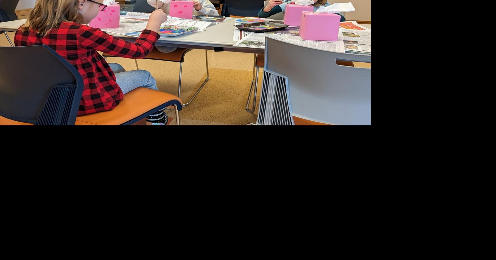 This little piggy (bank) went to the Cayuga library