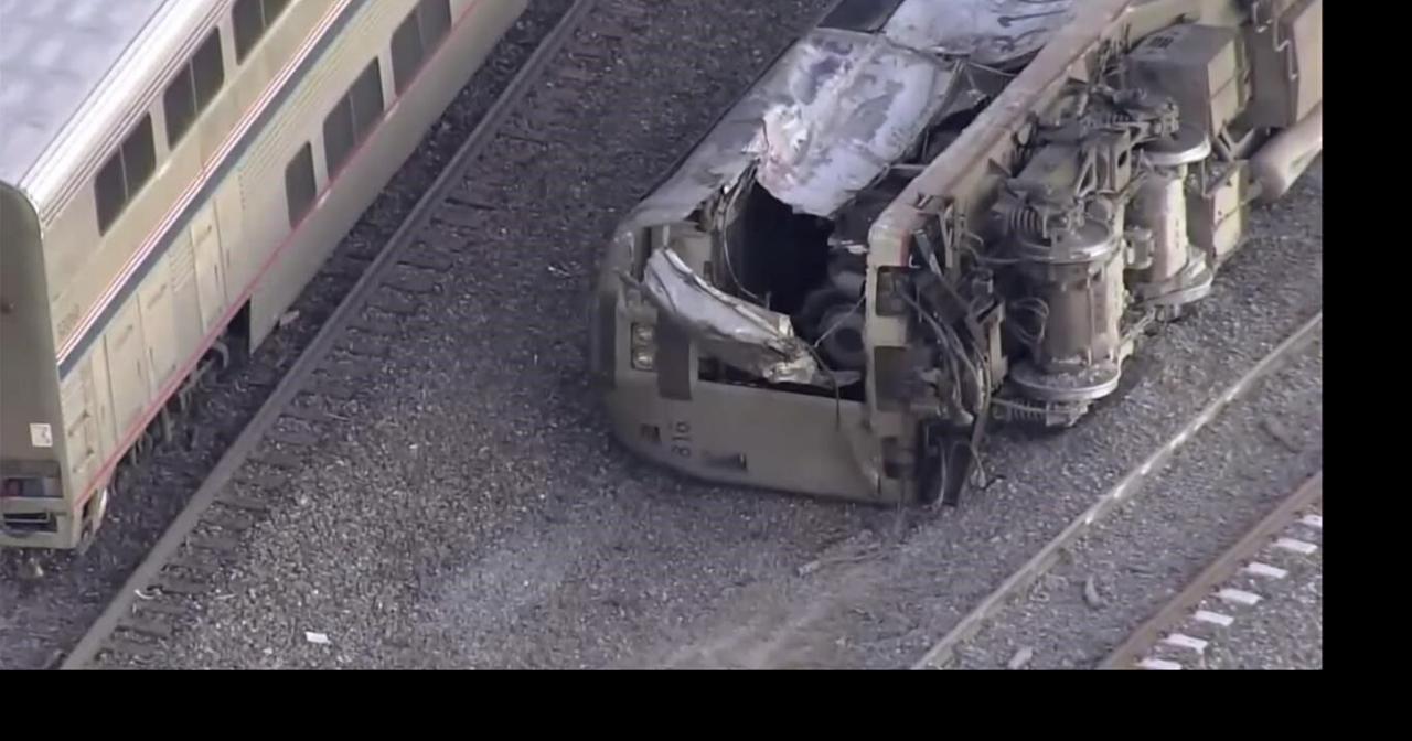 Amtrak worker seriously injured after passenger train hits milk truck ...