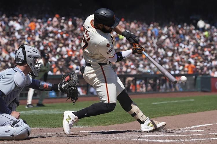 Brett Wisely's 2-run double in the 5th inning powers the Giants to a 3 ...