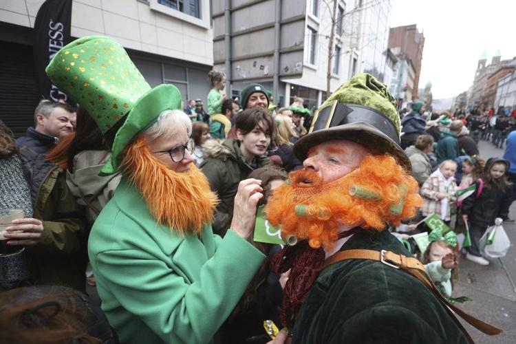 Crowds pack Dublin's streets for national St. Patrick's Day parade