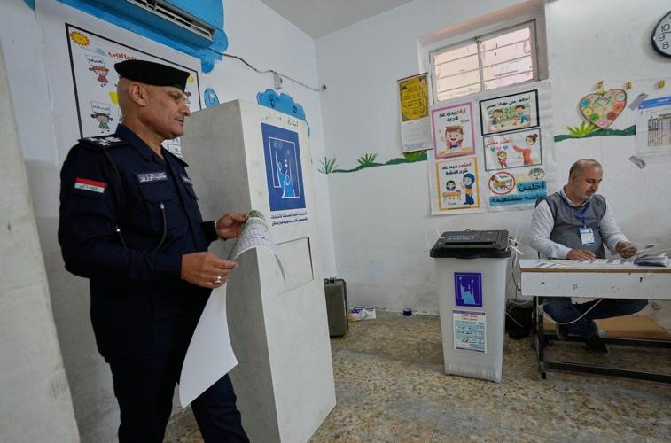 Iraq's displaced Yazidis and security forces cast ballots in early ...