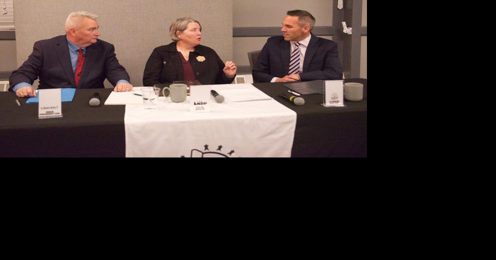 Promises and apologies from Premier as candidates duke it out at debate ...