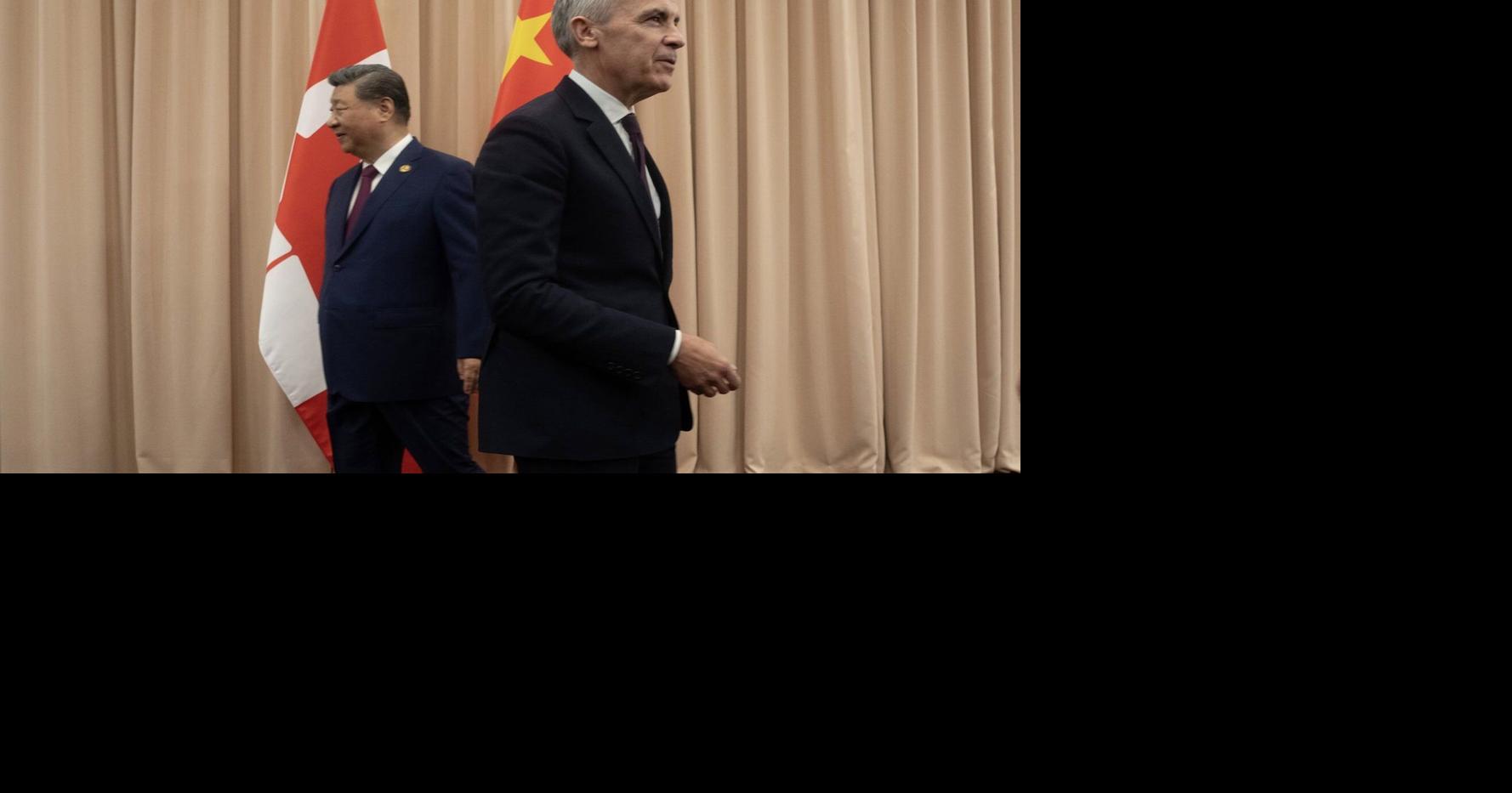 Prime Minister Carney lands in Beijing, kicking off trade mission