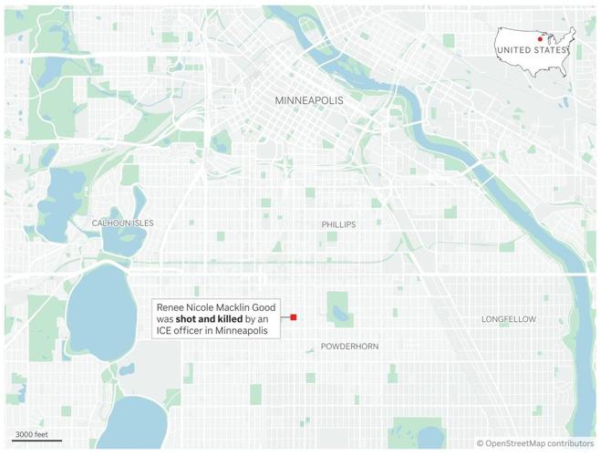 Protesters vent outrage over the immigration enforcement shootings in ...
