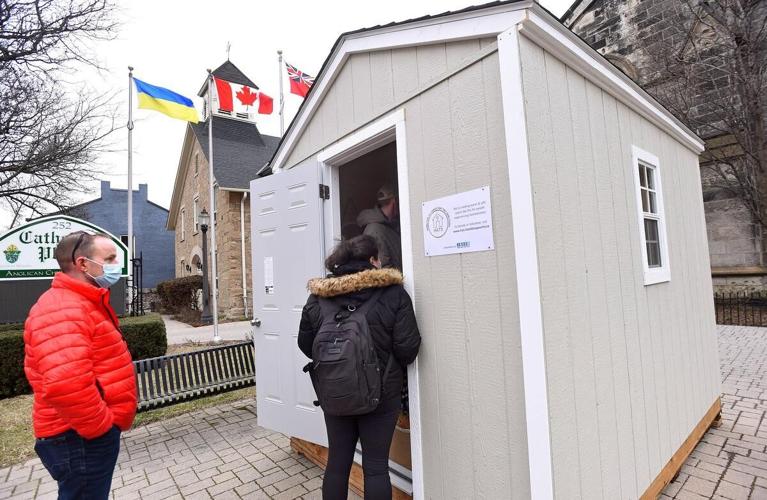 A look inside the tiny shelters meant to help with homelessness in Hamilton