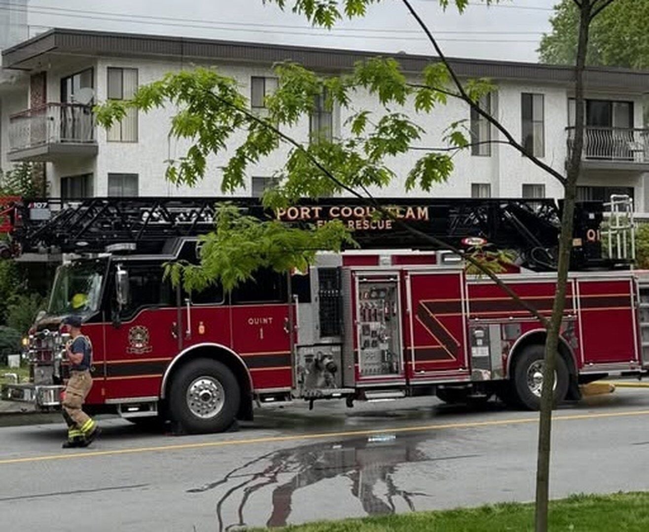 Two injured, residents displaced after fire tears through Port ...