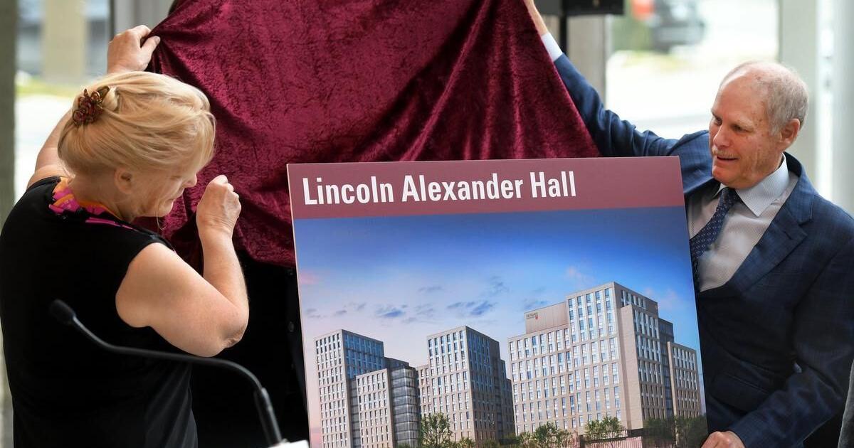 McMaster names new residence after Lincoln Alexander