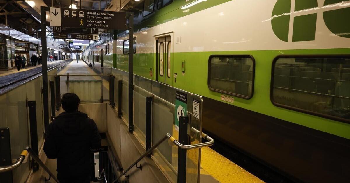 GO trains stopped at stations due to CN system outage