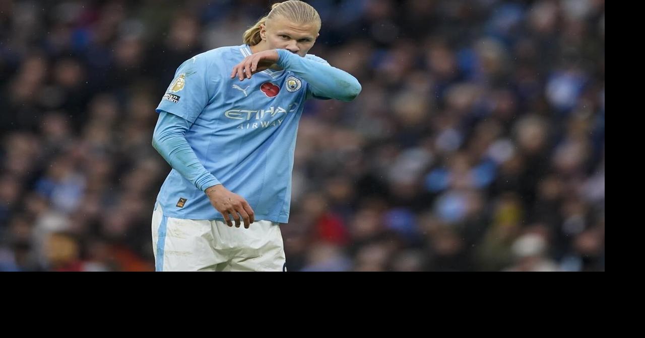 City striker Haaland trains ahead of Champions League match against ...