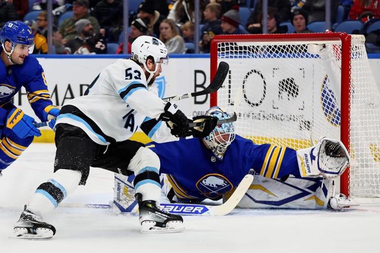 Michael Kesselring scores as Utah beats the Buffalo Sabres 5-2