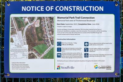 Construction Underway on Memorial Park Trail Link