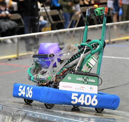 Intellectual spark on display at high school robotics competition