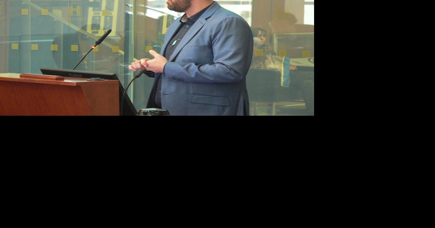 Hamilton councillors reprimand LBGTQ chair Cameron Kroetsch