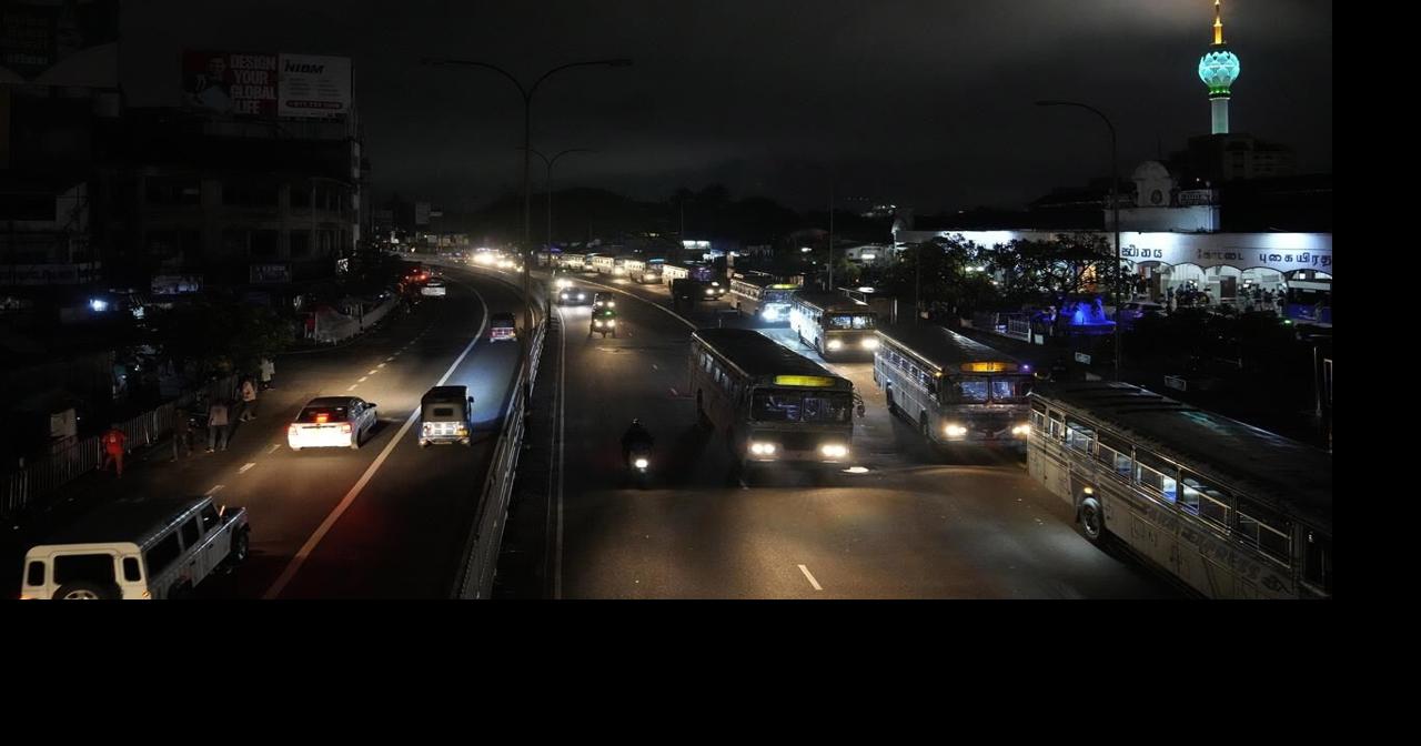 Sri Lanka experiences a temporary power outage after a main ...