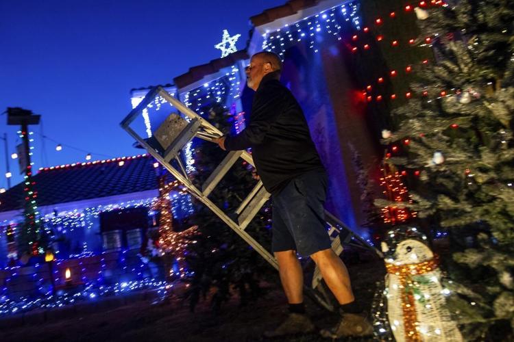 Elaborate holiday light displays are making spirits bright in a big way