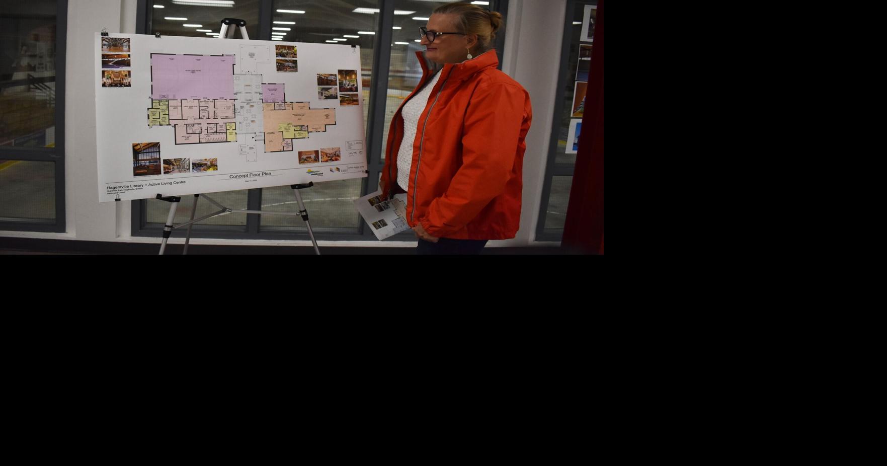 Updated plans for Hagersville Library and Active Living Centre shown to ...