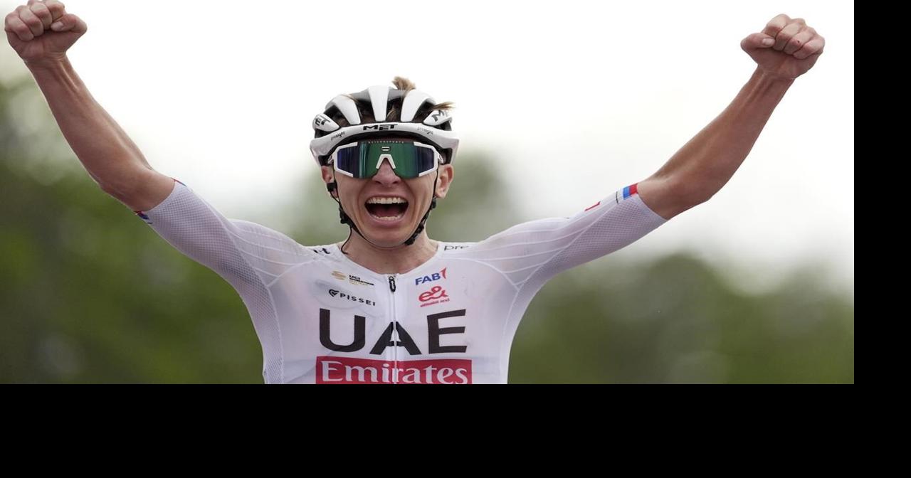 Pogačar takes victory and the leader's pink jersey at end of second ...