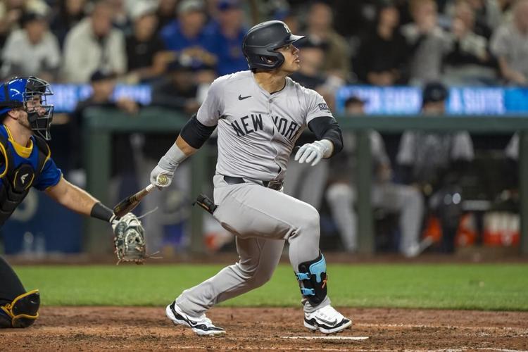 Juan Soto hits 40th homer, Aaron Judge drives in 4 runs as Yankees thump Mariners 11-2