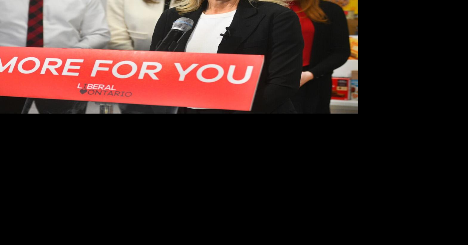 Liberal Leader Bonnie Crombie campaigns in Hamilton
