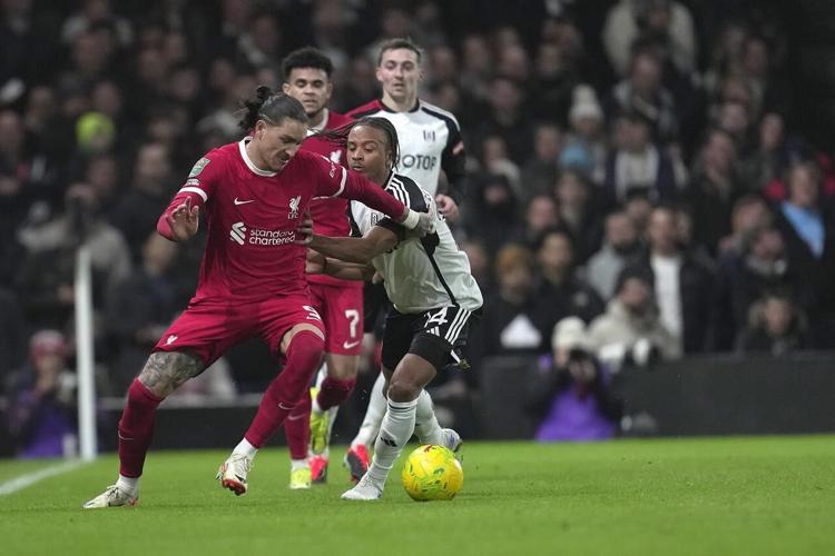 Liverpool ousts Fulham to set up English League Cup final against ...